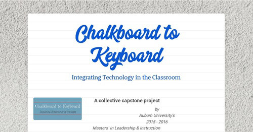 Chalkboard to Keyboard | Smore Newsletters