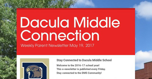 Dacula Middle Connection | Smore Newsletters