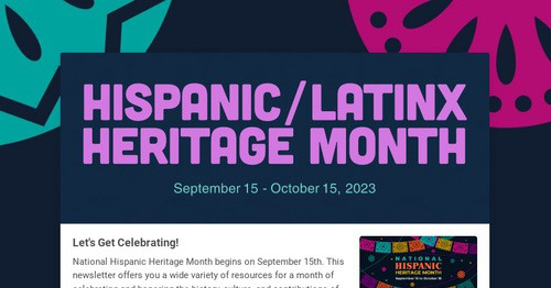 Hispanic/Latinx Heritage Month