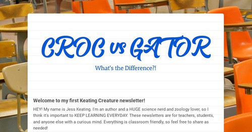 CROC vs GATOR | Smore Newsletters