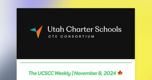 The UCSCC Weekly | Nov 8, 2024 | Smore Newsletters for Education