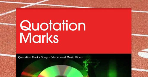 Quotation Marks | Smore Newsletters