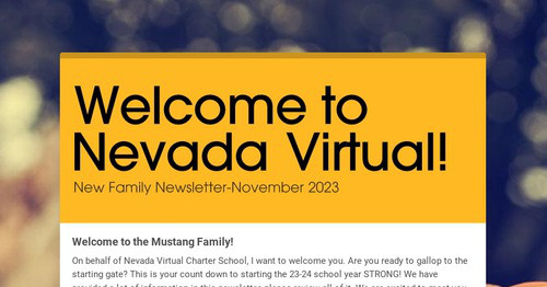 Welcome to Nevada Virtual!
