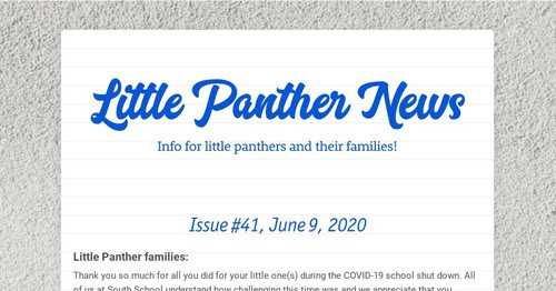 Little Panther News