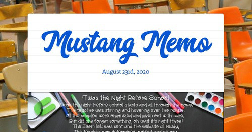 Mustang Memo
