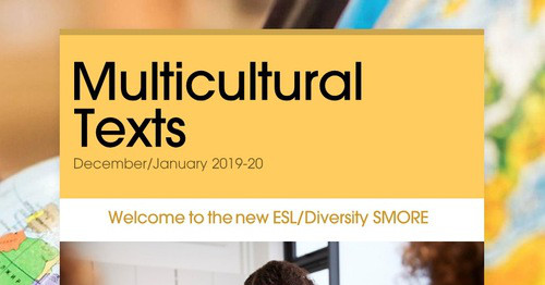 Multicultural Texts | Smore Newsletters