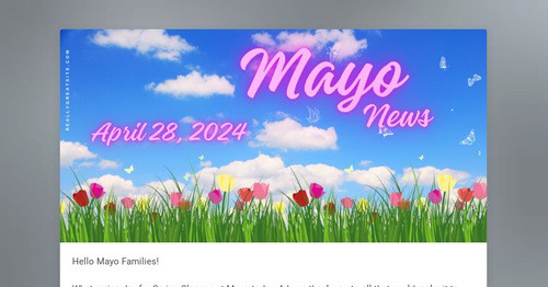 Mayo News | Smore Newsletters