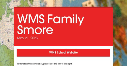 WMS Family Smore | Smore Newsletters