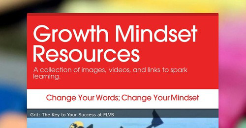 Growth Mindset Resources