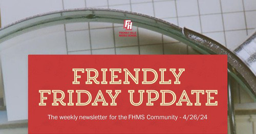 Friendly Friday Update | Smore Newsletters for Education