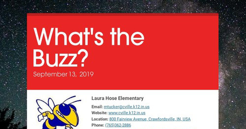 What's the Buzz? | Smore Newsletters