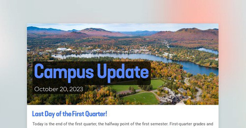 Campus Update