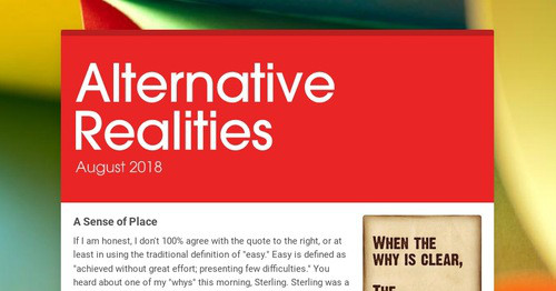 Alternative Realities | Smore Newsletters for Education