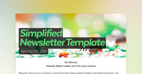 Design newsletters to spread the word online | Smore