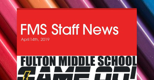 FMS Staff News | Smore Newsletters for Education
