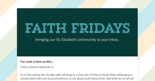 Faith Fridays