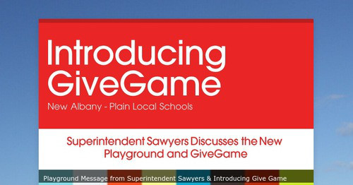 Introducing GiveGame