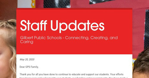 Staff Updates | Smore Newsletters for Business