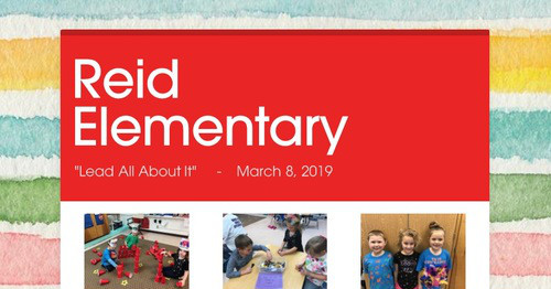Reid Elementary | Smore Newsletters