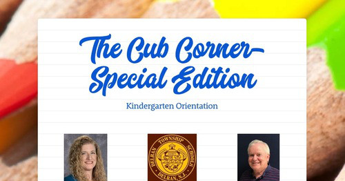 The Cub Corner- Special Edition | Smore Newsletters