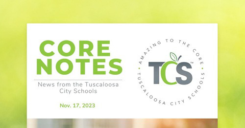 Core Notes | Smore Newsletters for Business