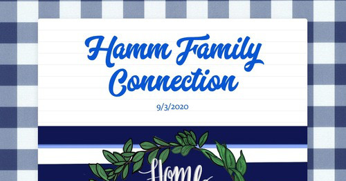 Hamm Family Connection | Smore Newsletters for Business