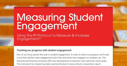 Measuring Student Engagement | Smore Newsletters for Business
