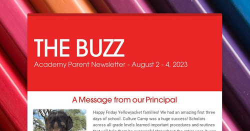THE BUZZ | Smore Newsletters