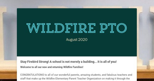 Wildfire PTO | Smore Newsletters