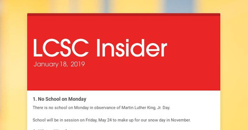 LCSC Insider