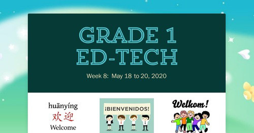 Grade 1 Ed-Tech | Smore Newsletters