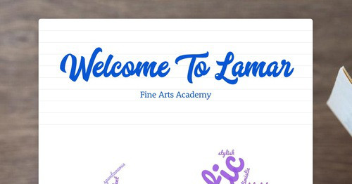 Welcome To Lamar | Smore Newsletters