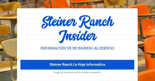 Steiner Ranch Insider | Smore Newsletters