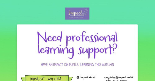 Need professional learning support?