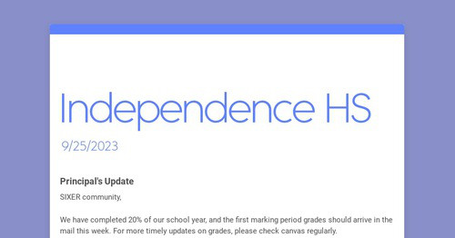 Independence HS