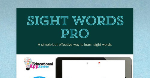 Sight Words Pro | Smore Newsletters