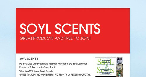 SOYL SCENTS | Smore Newsletters