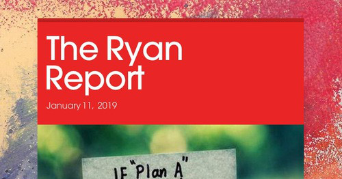 The Ryan Report | Smore Newsletters