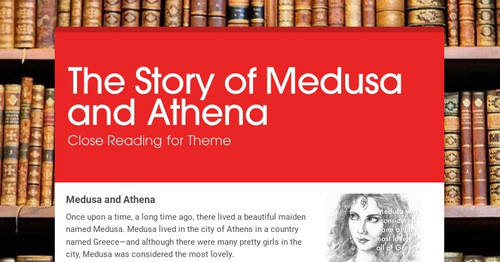 The Story of Medusa and Athena | Smore Newsletters