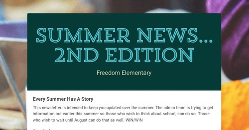 Design newsletters to spread the word online | Smore