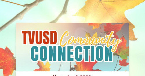 TVUSD COMMUNITY CONNECTION