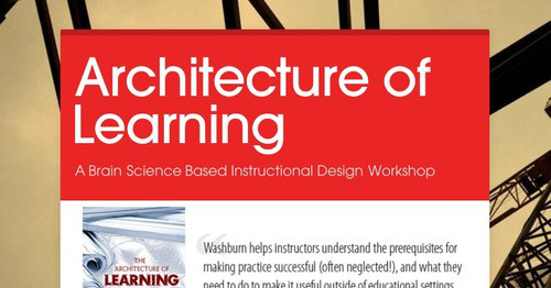 Architecture of Learning | Smore Newsletters