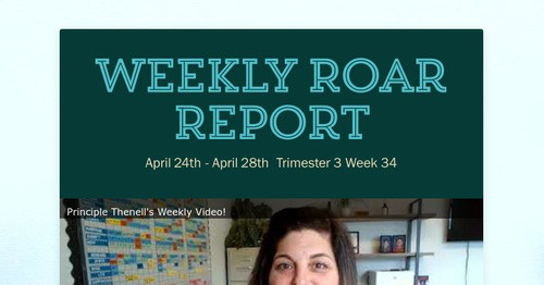 Weekly Roar Report