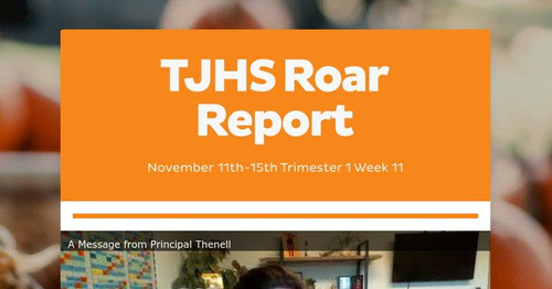 TJHS Roar Report