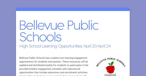 Bellevue Public Schools