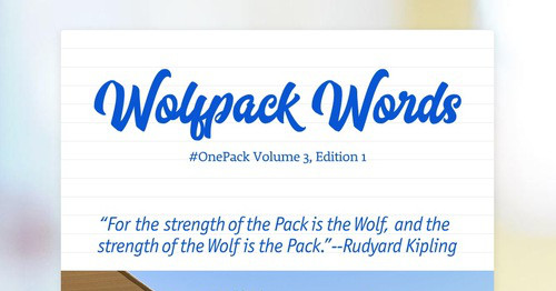 Wolfpack Words