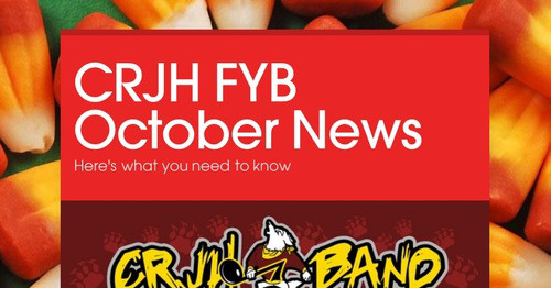 CRJH FYB October News | Smore Newsletters