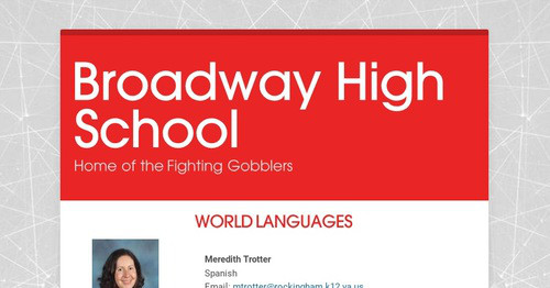 Broadway High School