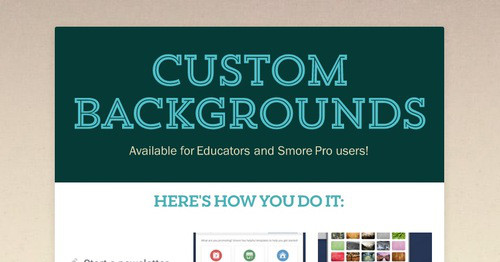 Design newsletters to spread the word online | Smore