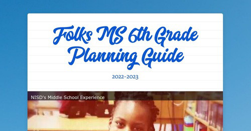 Folks MS 6th Grade Planning Guide folks-ms-6th-grade-planning-guide